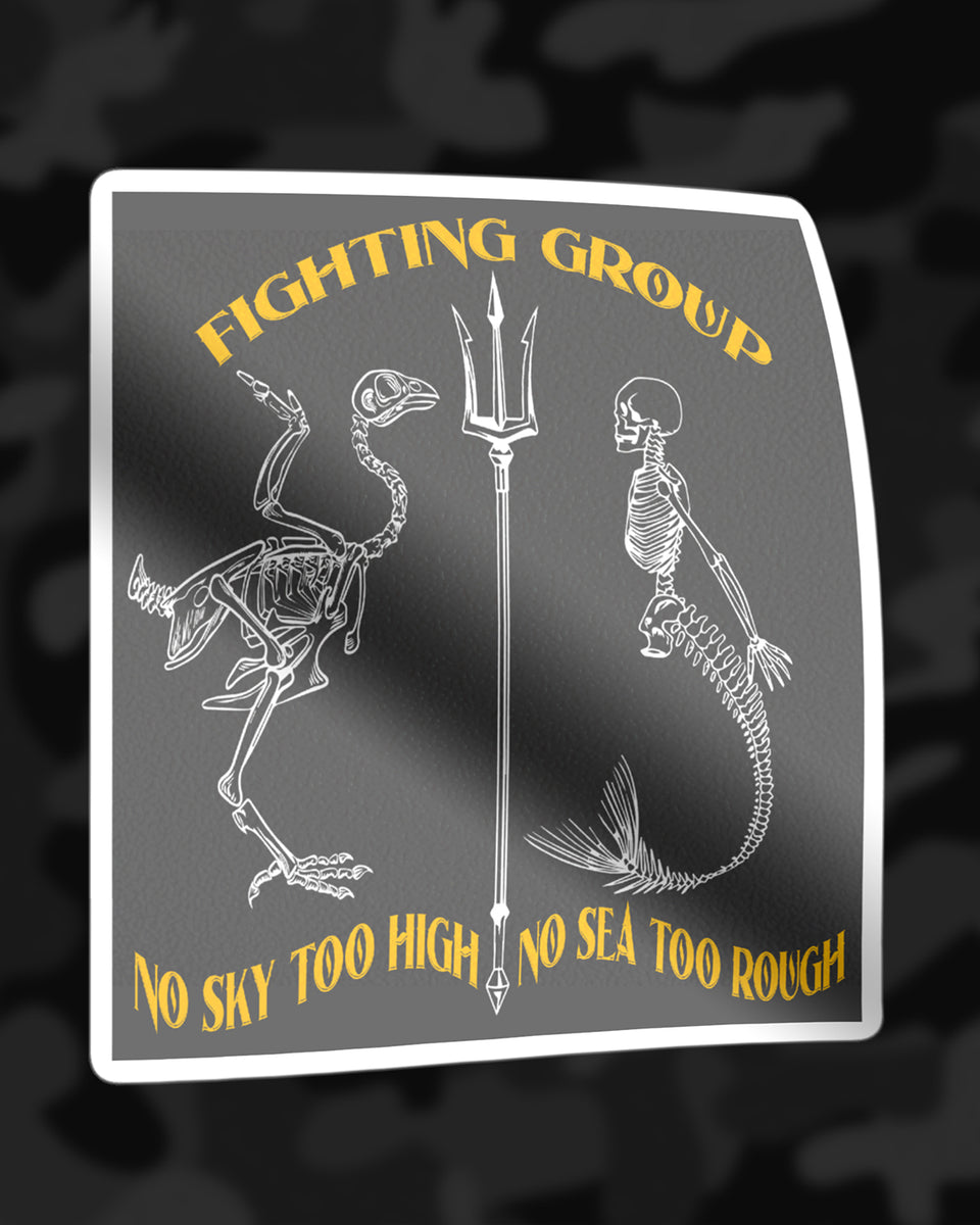 THE MOTTO STICKER. – Fighting Group