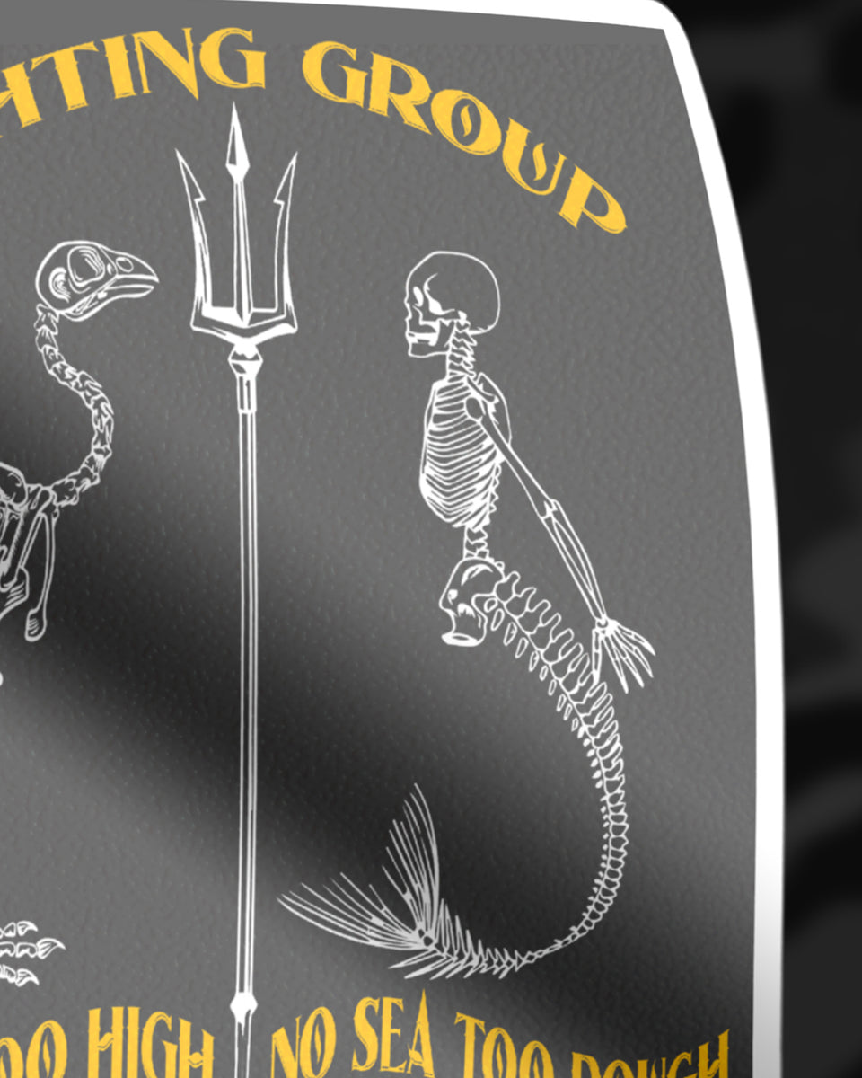 THE MOTTO STICKER. – Fighting Group